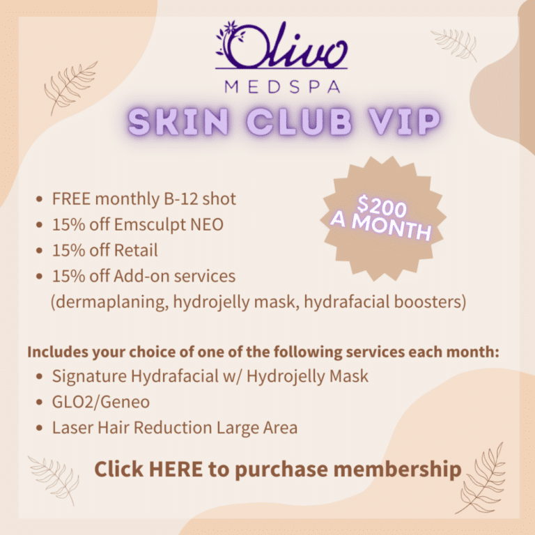 Skin Club VIP - Olivo Medspa